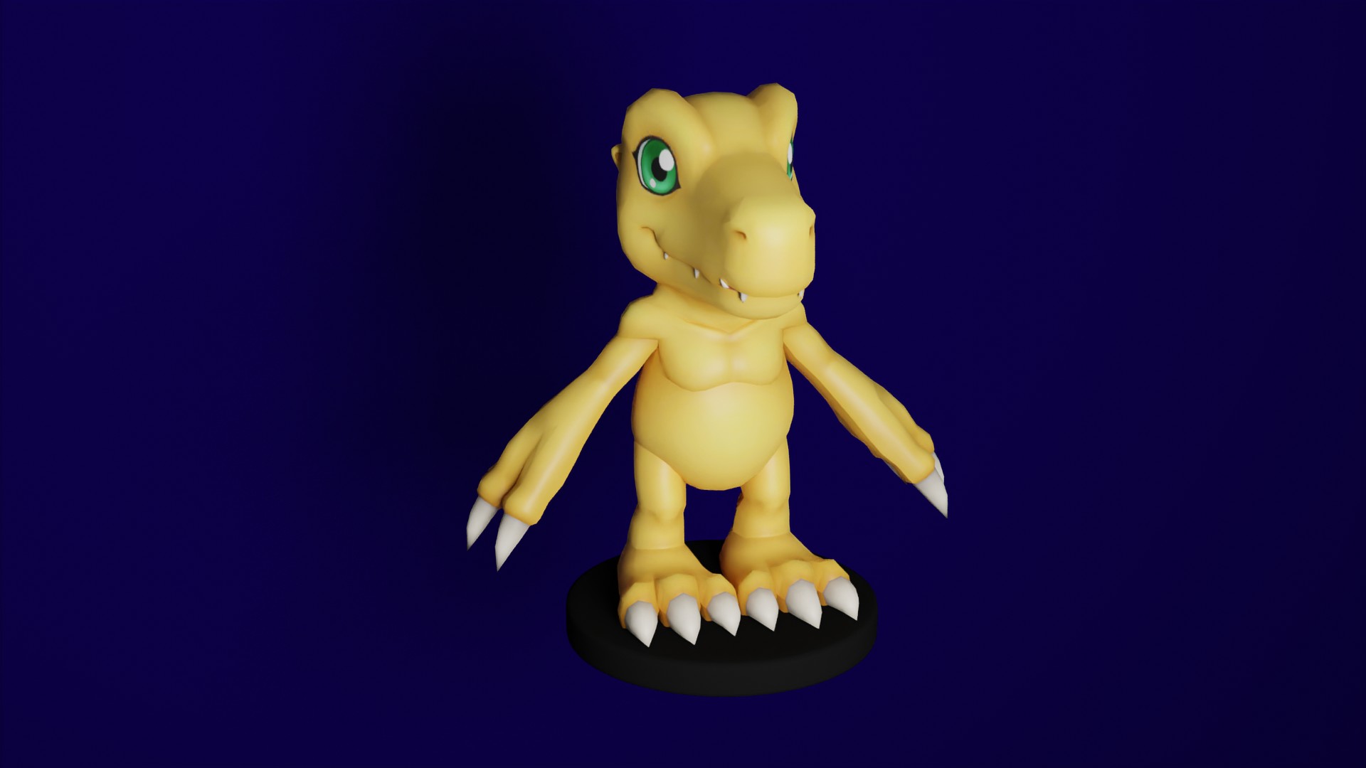 STL file digimon agumon 🐉・3D print design to download・Cults