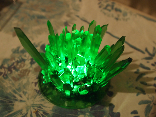 🔮 10cmx10cm Crystal Cluster Formation with Alcove for Small LED 'tea ...