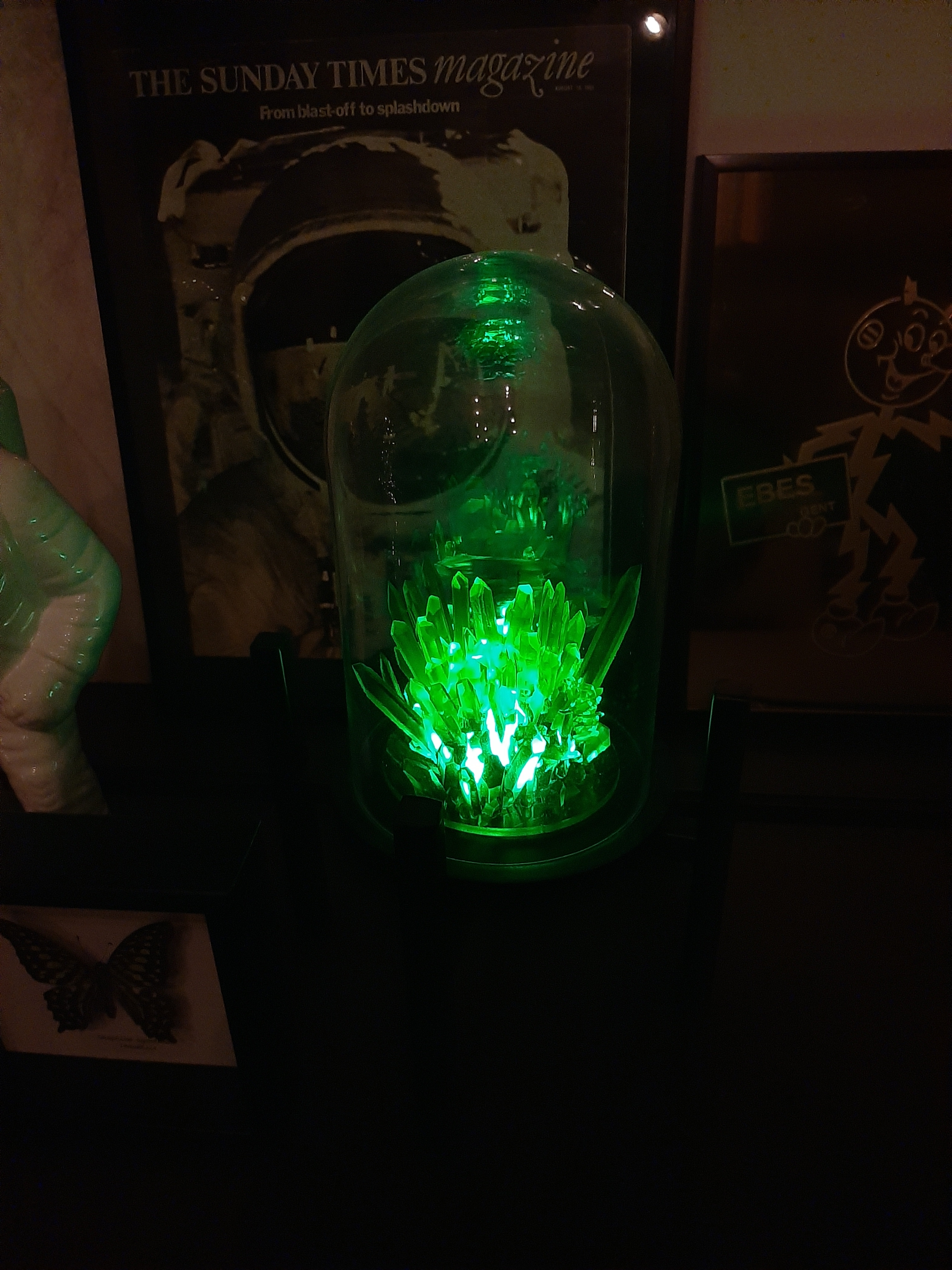 🔮 10cmx10cm Crystal Cluster Formation with Alcove for Small LED 'tea ...