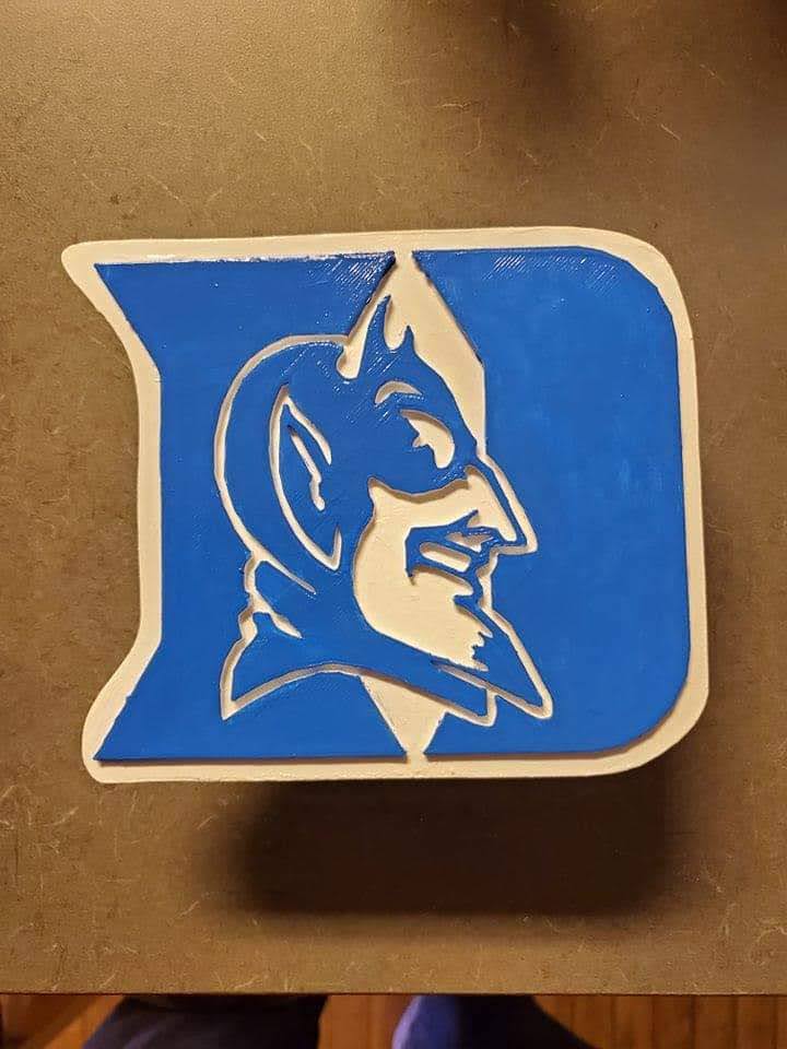 STL file Duke Logo 🏠 ・Template to download and 3D print・Cults