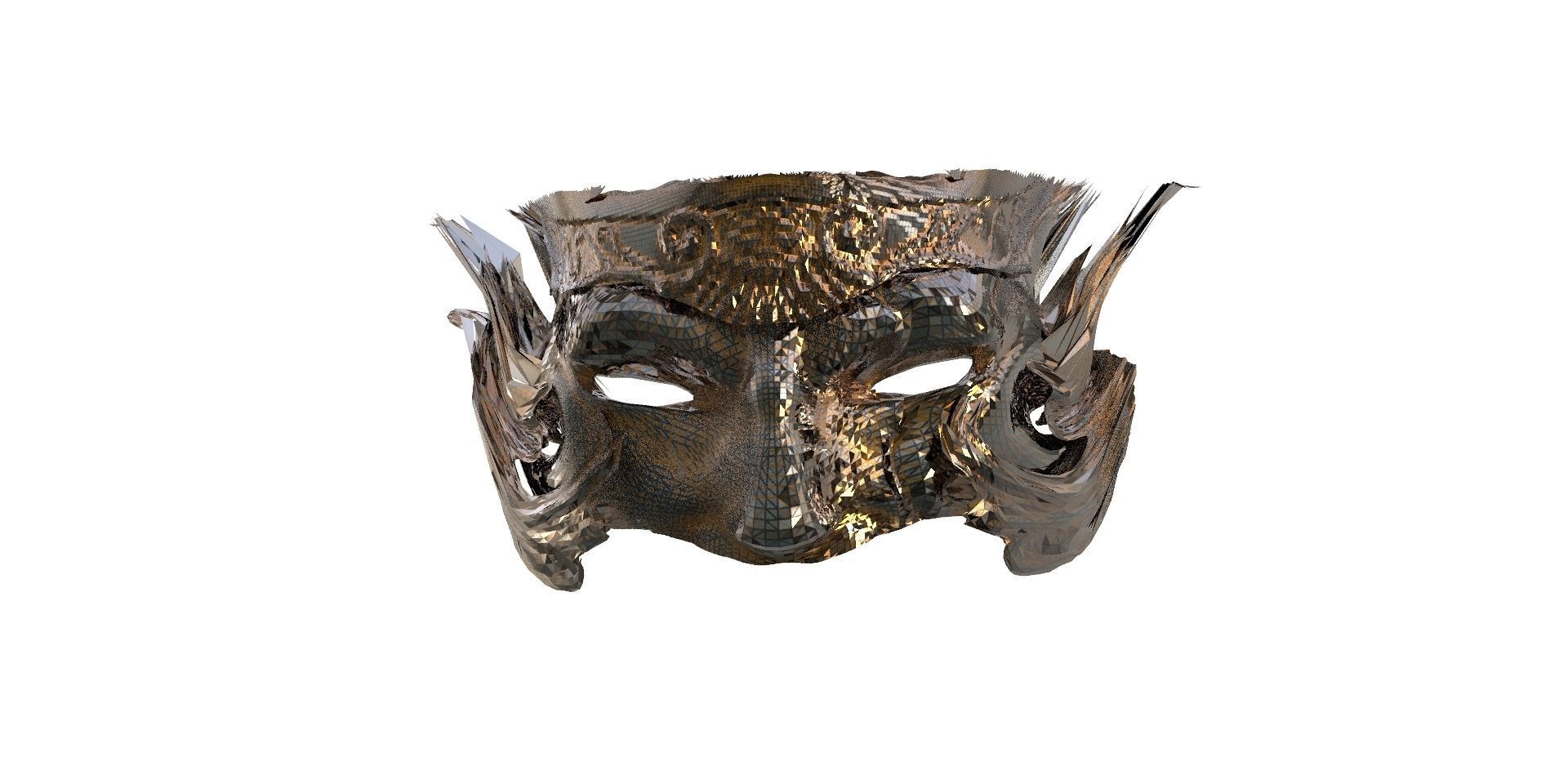 OBJ file Greek Assassin Mask 🏛️・3D printer model to download・Cults