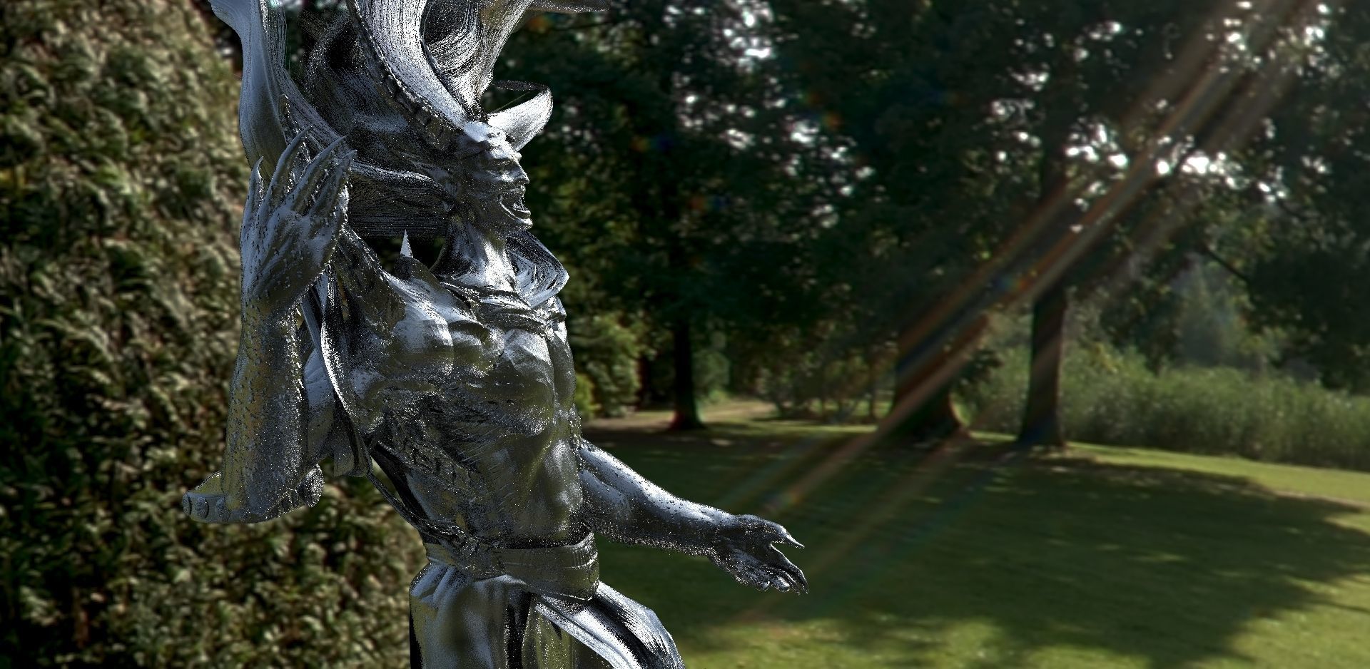 OBJ file Japanese Folklore Demon 👹 ・3D print model to download・Cults