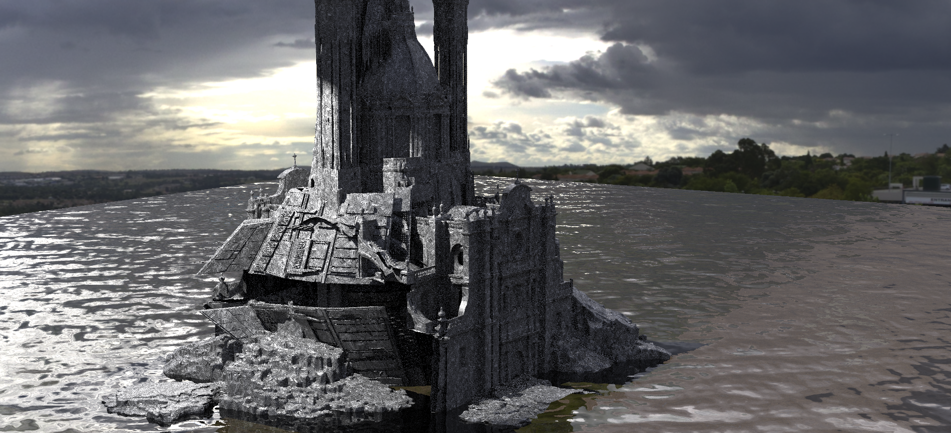 ⭐ Star Wars Assassin Base 3D model・ OBJ File for ・Cults