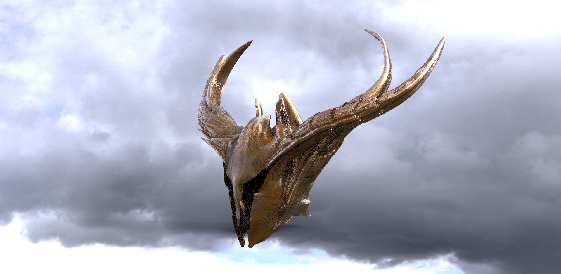 🪖 Stag Helmet 3D model・Fichier OBJ pour ・Cults