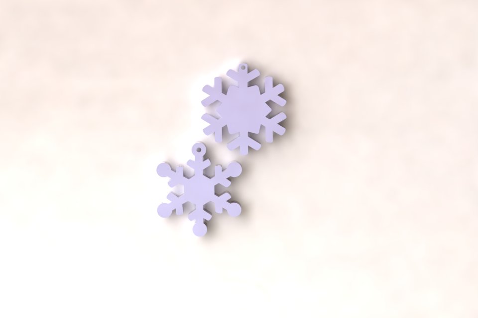 STL file snow collection !!! 🌨️ ・Template to download and 3D print・Cults