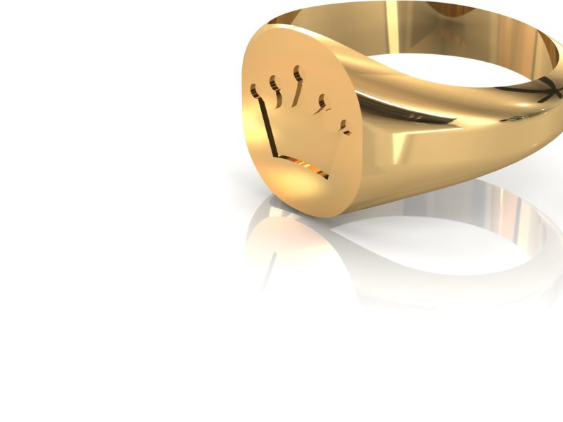 STL file king ring 🤴 (OBJ)・3D printing idea to download・Cults