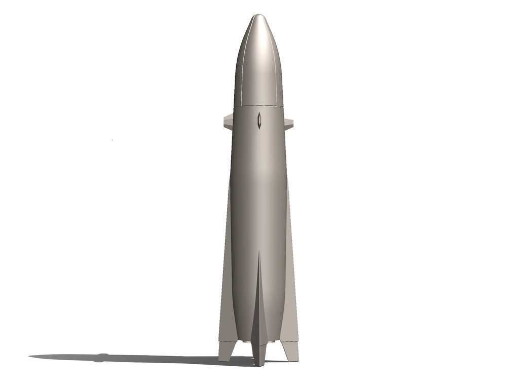 🚀 Rocket Labs Neutron Rocket 1/100・Free STL File for ・Cults