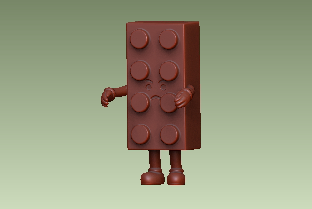 STL file Let Go Lego Characters 🧱 ・Template to download and 3D print・Cults