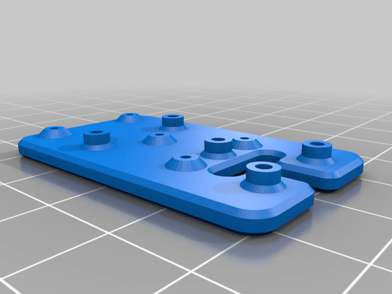 🚁 Jumper T-Lite module adapter plate・Free STL File for ・Cults