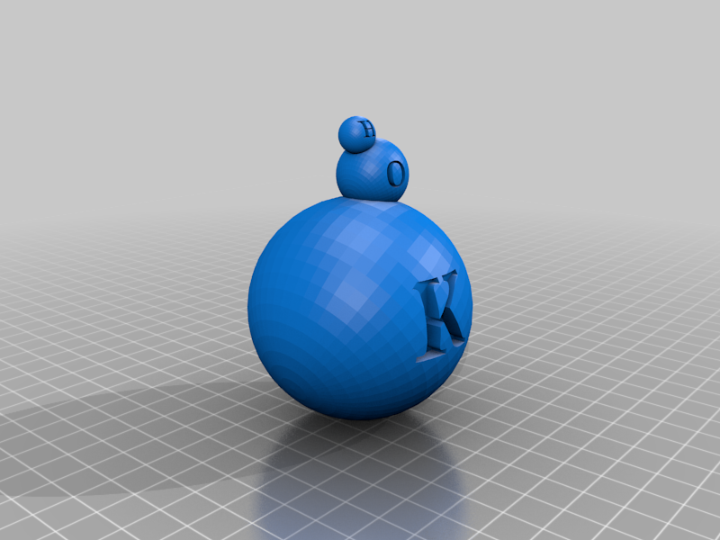 ⚛️ Química de la molécula de KOH・Archivo 3D Gratis para ・Cults