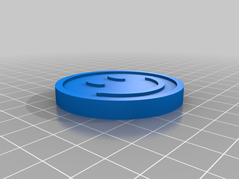 Free 3D file Smile Coin 🪙 ・3D printer model to download・Cults