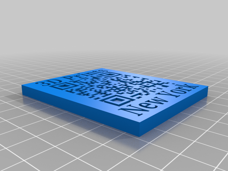 Archivo 3D gratis Códigos QR Impresiones 3D Nueva York 🎨 ・Diseño por ...