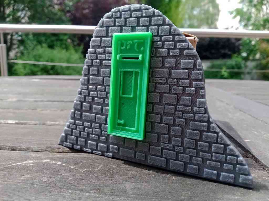 Free 3D file Mural An Post post box (Ireland) 📦 ・3D printer design to ...