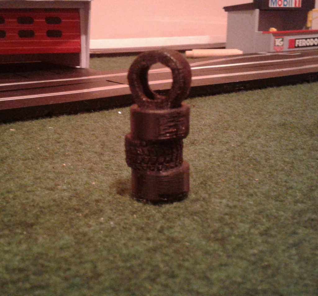 Free 3D file Decorative tyre stack Scalextric 1/32 🧸 ・3D printer model ...