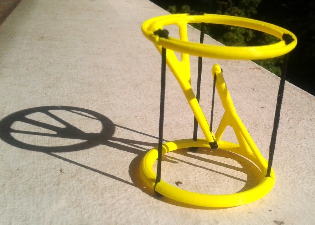 Free 3D file tensegrity - tension string structure 🏠 ・Model to download and 3D print・Cults