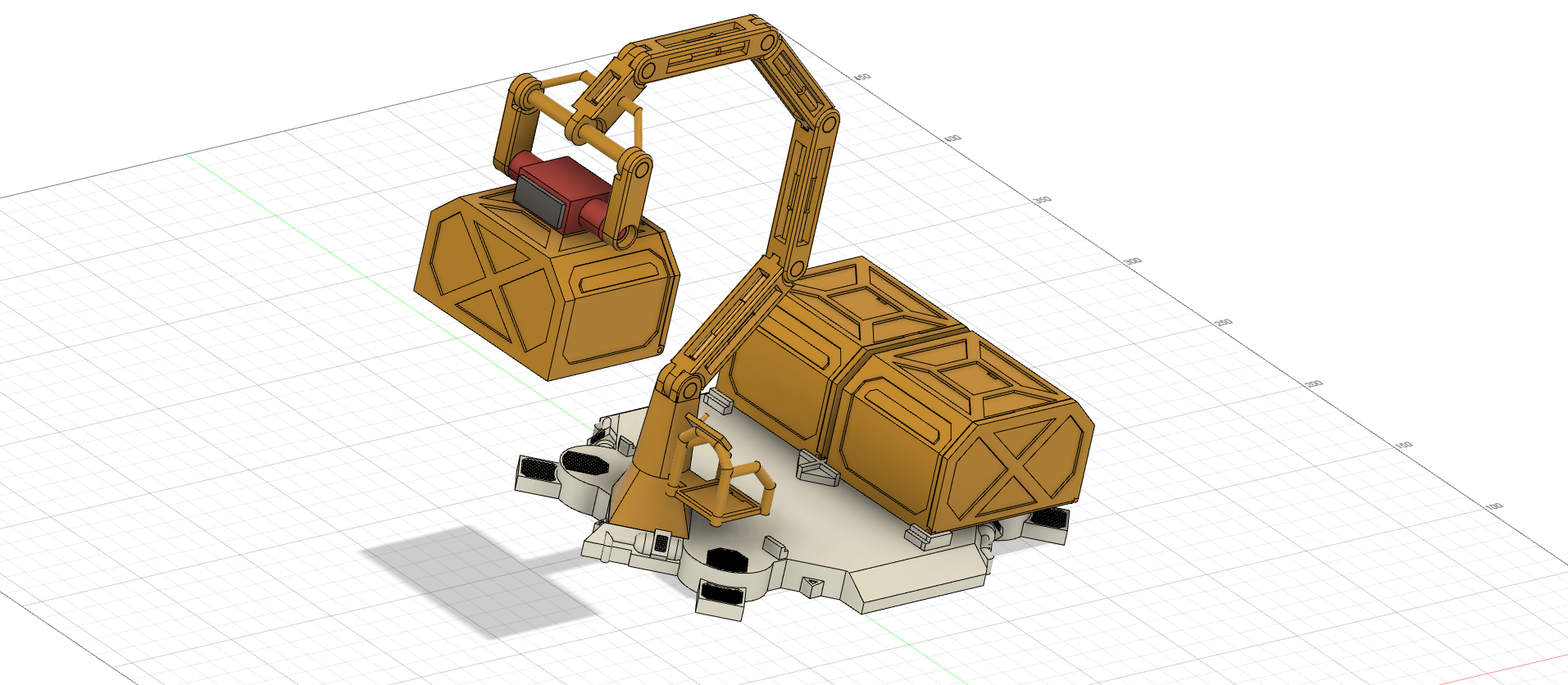 🚉 Starcom - Starbase Station - Cargo bay crane extension・ STL File for ...