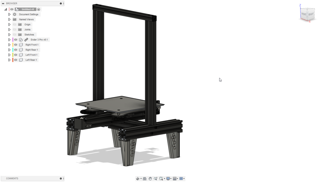 Free 3D file Ender 3 Pro Legs 🧞‍♂️ ・Design to download and 3D print・Cults