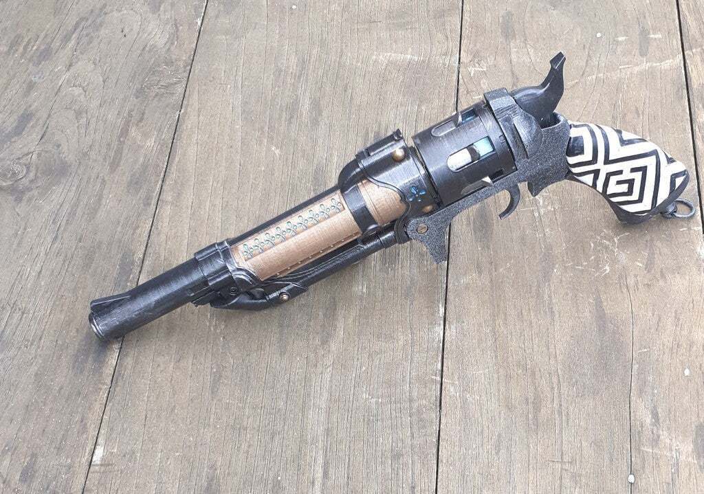 Free STL file DESTINY 2 - Spare Rations Hand Cannon ・3D printing design ...