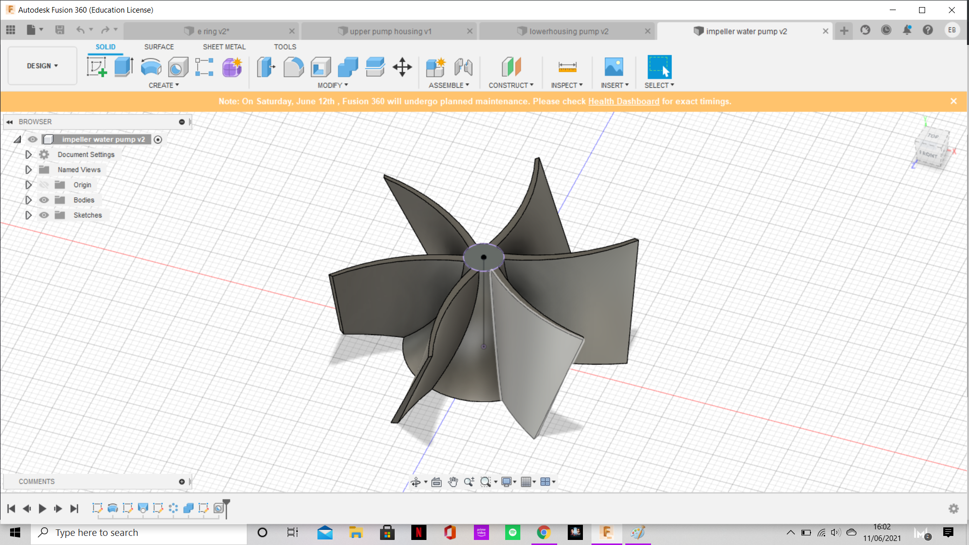 STL file mini water pump 🚰 ・3D printable model to download・Cults