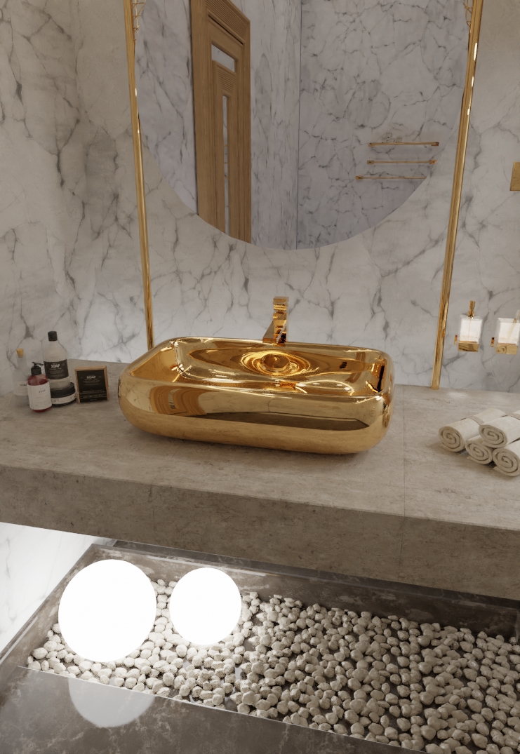 STL file Modern Bathroom 🏛️ (OBJ)・3D printing model to download・Cults