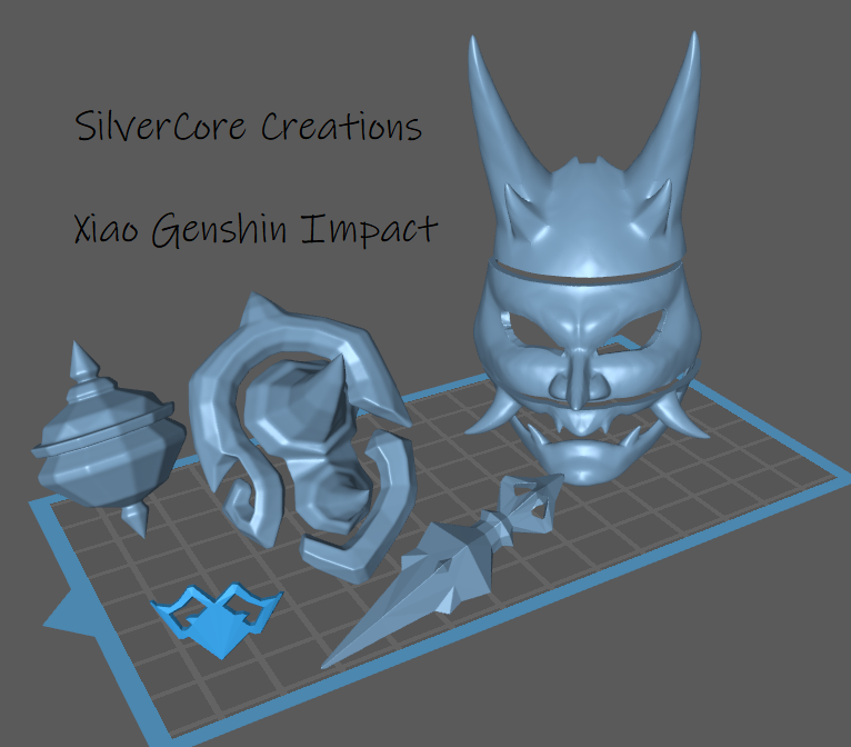STL file Xiao Genshin Impact 🎭 ・3D print object to download・Cults