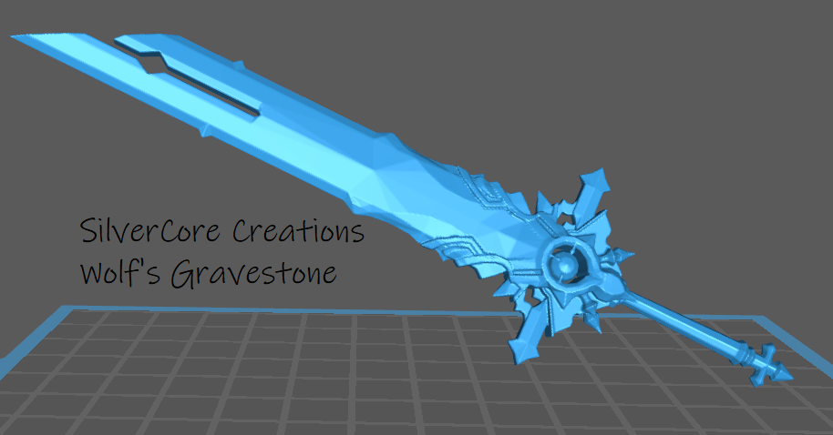 STL file Wolf's Gravestone Sword Genshin Impact 🗡️ ・3D printing model ...