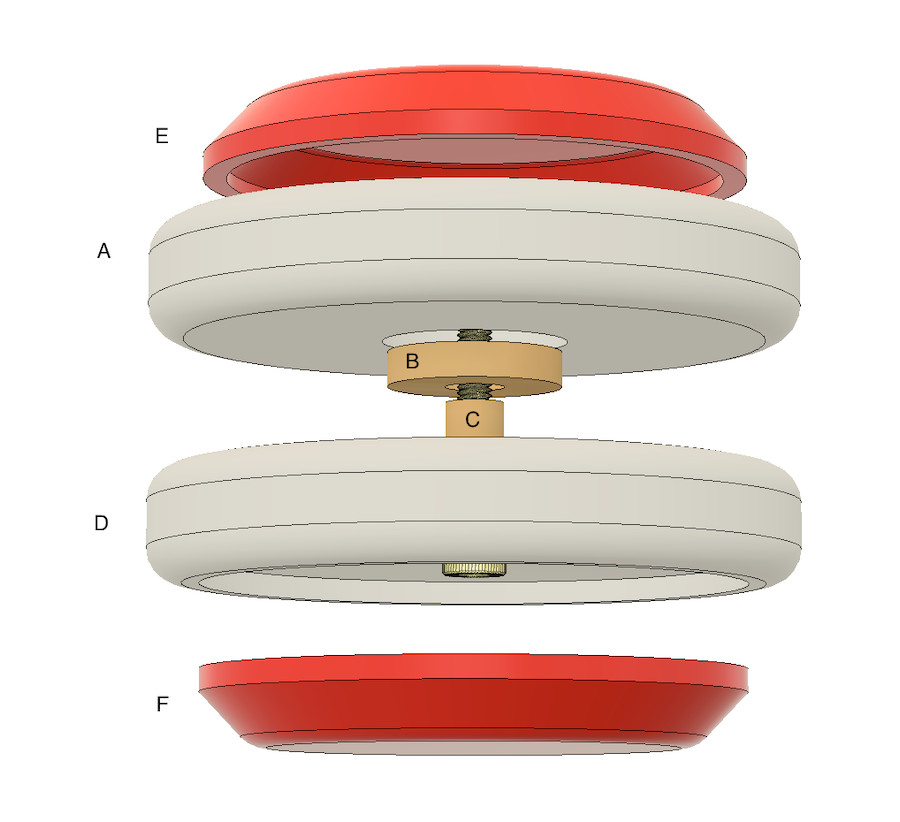 🖨️ 90s Coca-Cola yoyo replica・Free STL File for ・Cults