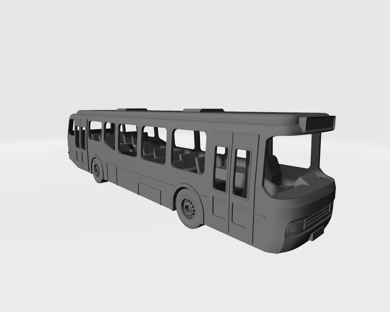 🏙️ city bus miniature・ 3D File for ・Cults