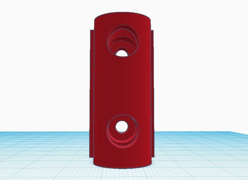 Free STL file 8mm linear rod mount 🔧 ・3D printing model to download・Cults