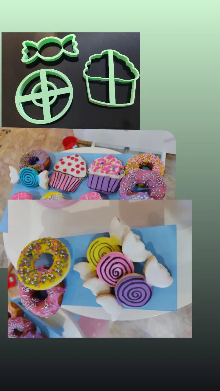 STL file Cutter candy- cutter candys 🍬 ・3D printing template to ...