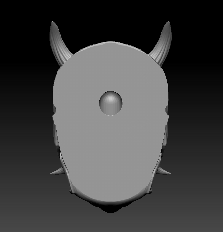 🇯🇵 Oni Mask・ OBJ File for ・Cults