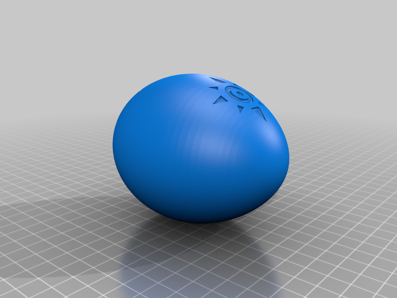 🐉 Digi-Egg of Courage・Free STL File for ・Cults