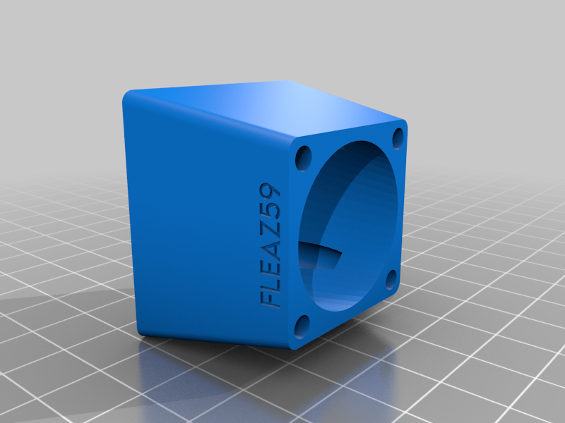 Free STL file 30mm to 40mm fan adapter 🔧 ・3D print design to download・Cults