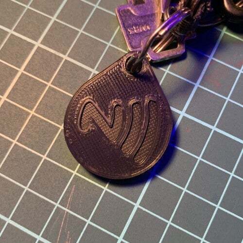 🗝️ NFC Tag Keychain・Free STL File for ・Cults