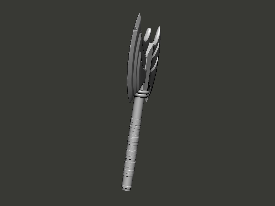 🪓 Athena’s Battle Axe WONDER WOMAN DC Fortnite・ STL File for ・Cults