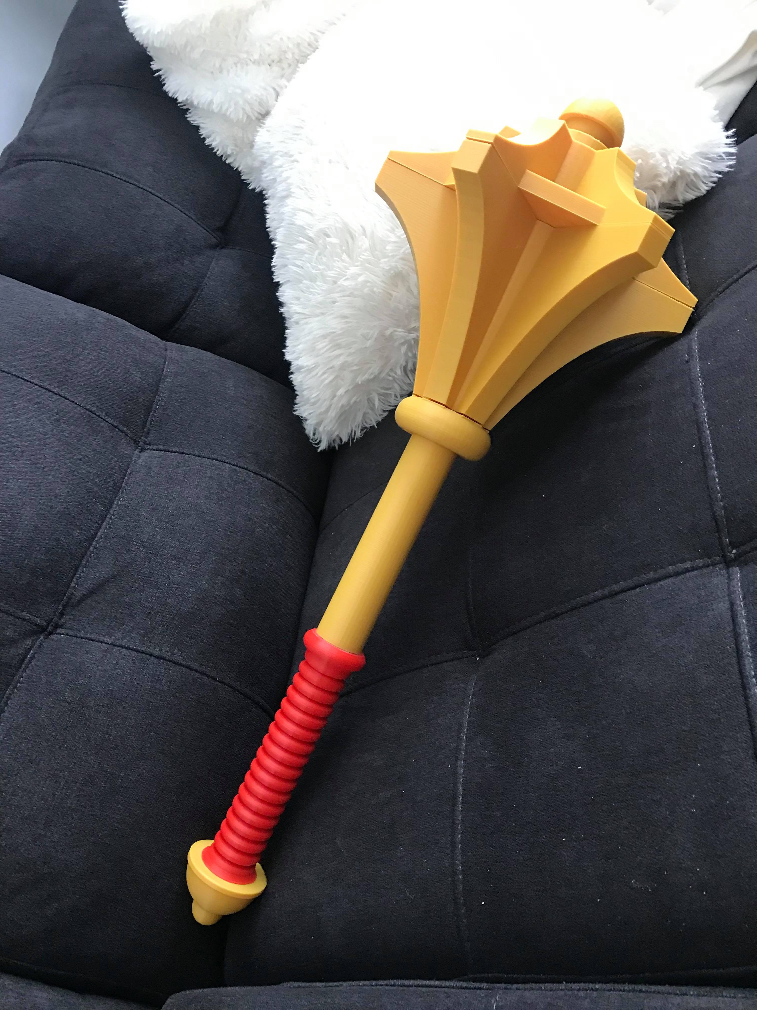 🔫 Battle Beast Mace From Invincible・ STL File for ・Cults