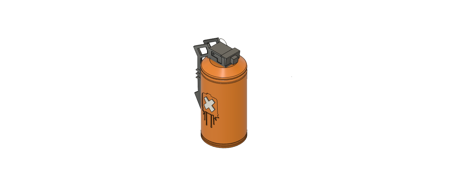 STL file Raze Grenade 💣 ・3D printer design to download・Cults