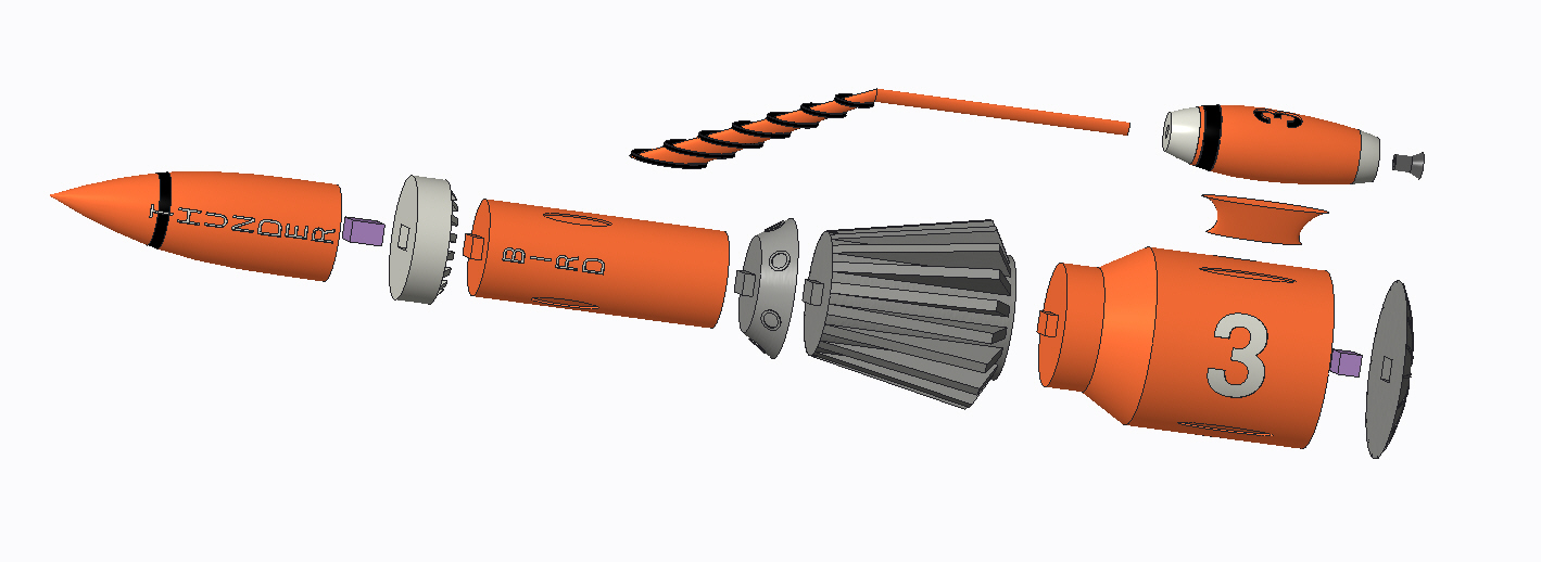 STL file Thunderbird 3 🎲 ・3D printable model to download・Cults