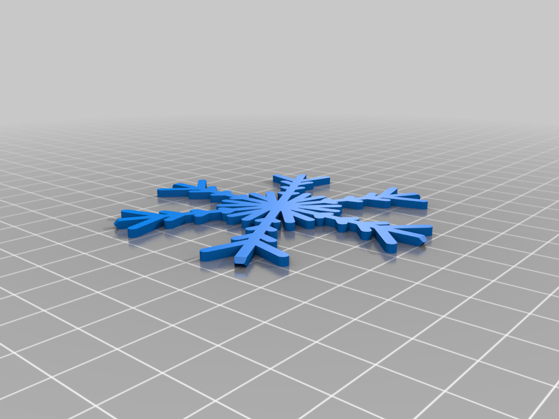 Free 3D file Snowflake Ornaments ️ ・Design to download and 3D print・Cults