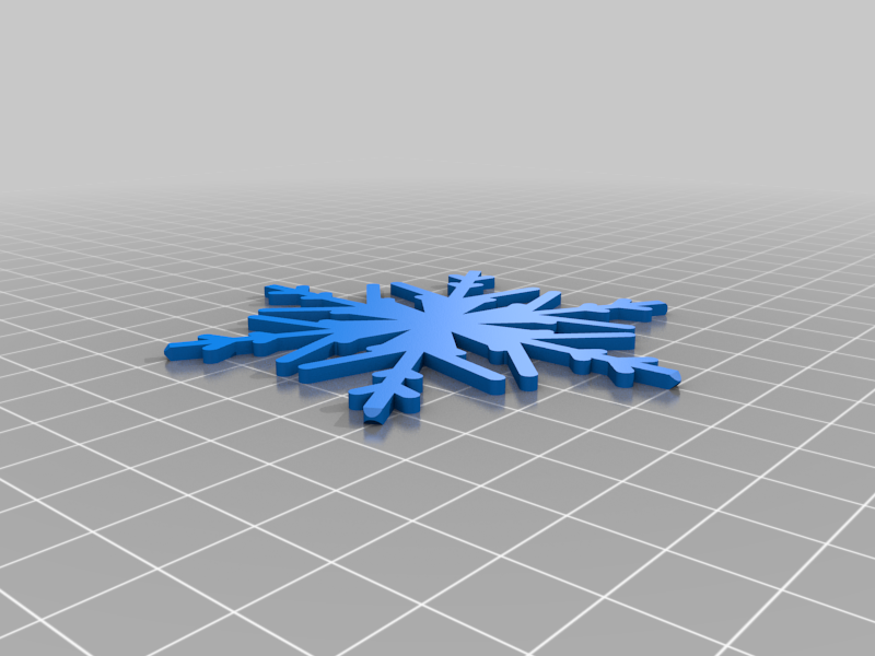 Free 3D file Snowflake Ornaments ️ ・Design to download and 3D print・Cults