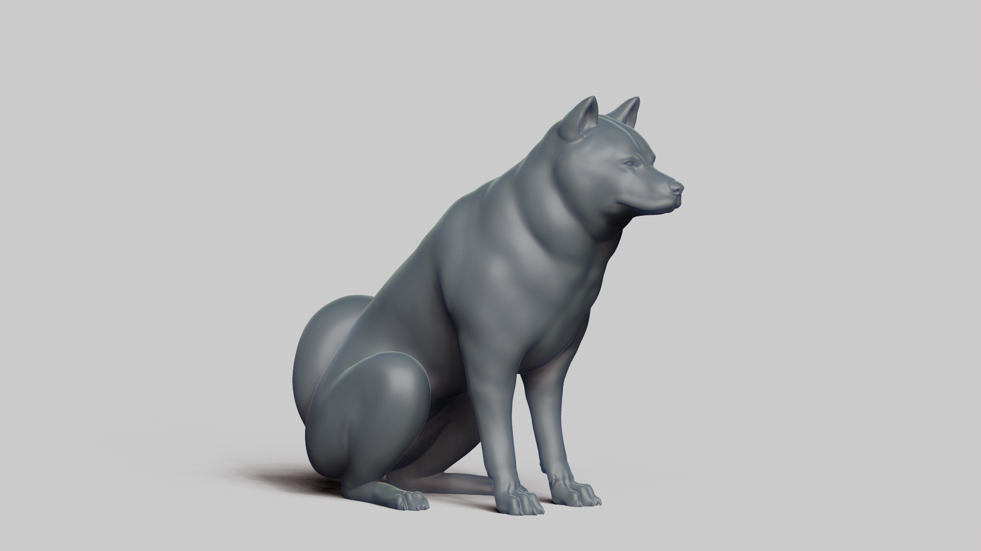 STL file Shiba Inu V2 🐕 ・3D print object to download・Cults