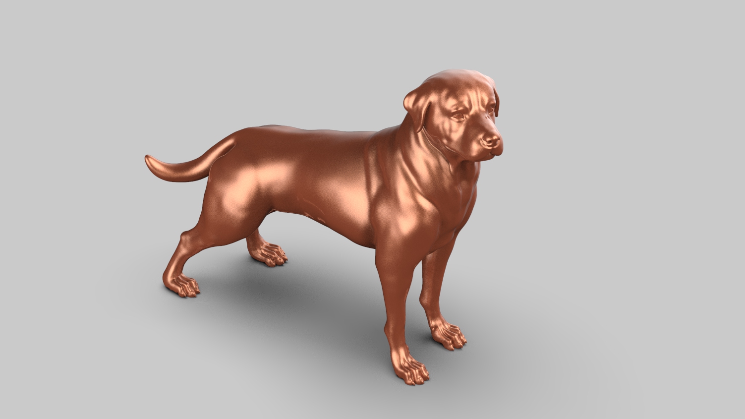 STL file Rottweiler Pose 02 🐕 ・3D print design to download・Cults