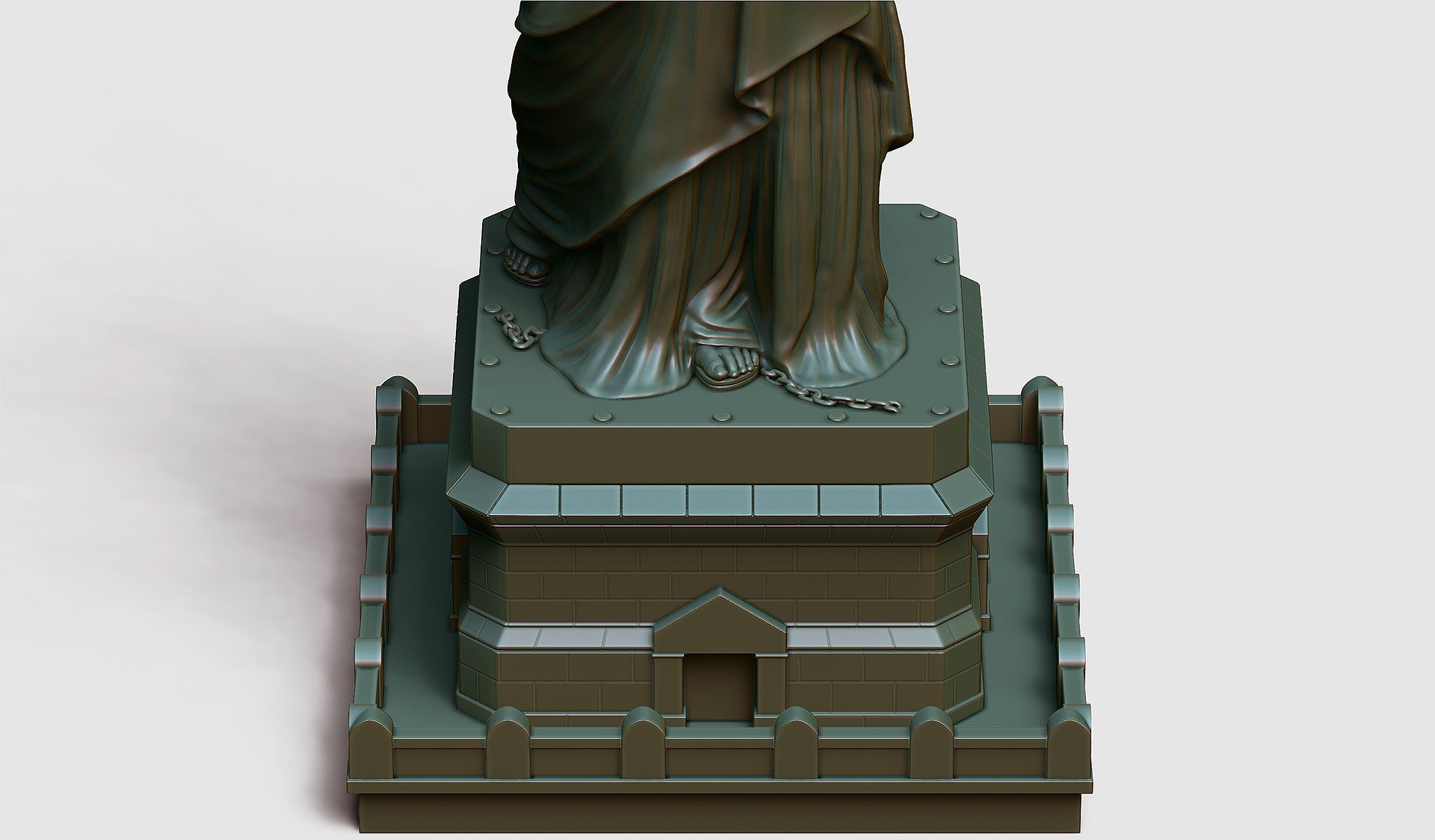 🇺🇸 Statue of Liberty National Monument・Free STL File for ・Cults