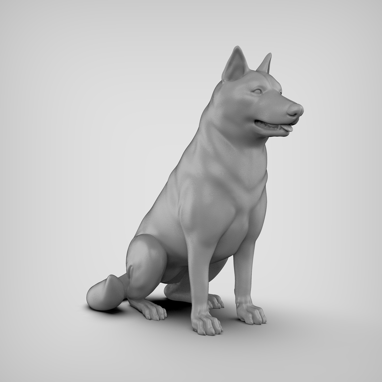 STL file Siberian Husky Pose 03 🐕 ・3D print object to download・Cults