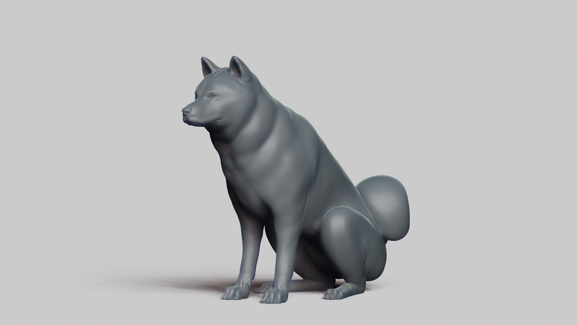 STL file Shiba Inu V2 🐕 ・3D print object to download・Cults