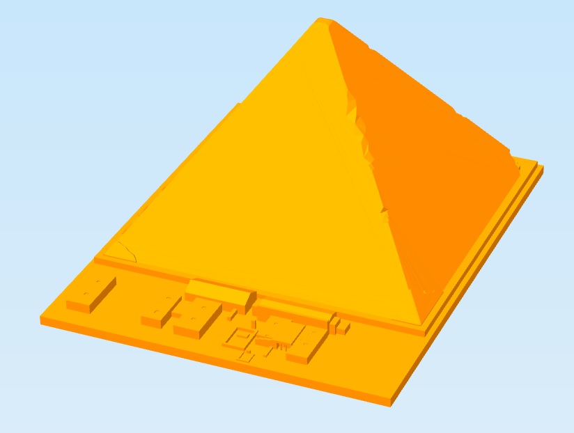 Free STL file The Great Pyramid of Giza 🆓 ・3D printable object to ...