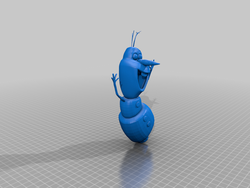 Free STL file Olaf the Snowman ☃️ ・3D printable object to download・Cults