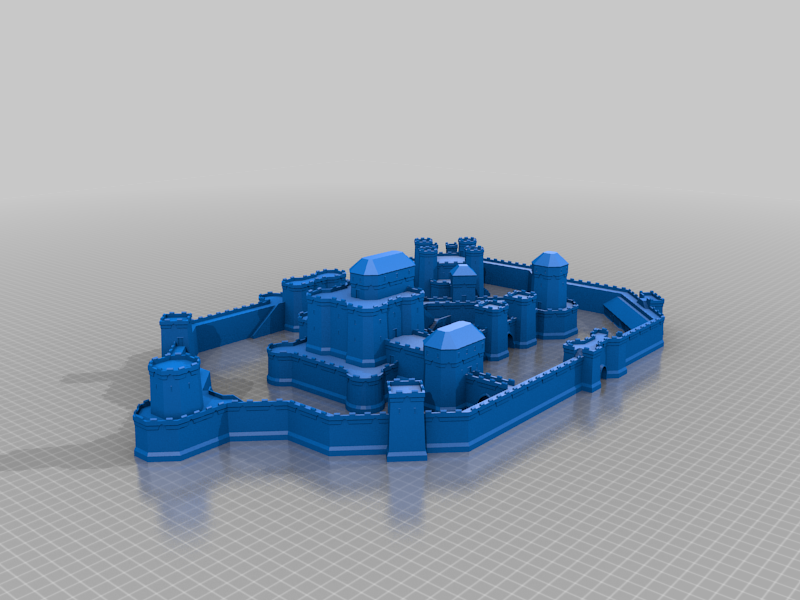 Free STL file Large Castle V1 (No Supports Needed) 🏰 ・Design to ...