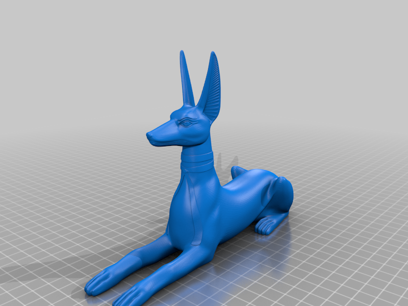 Free STL file Anubis Dog 🐕 ・3D printing template to download・Cults