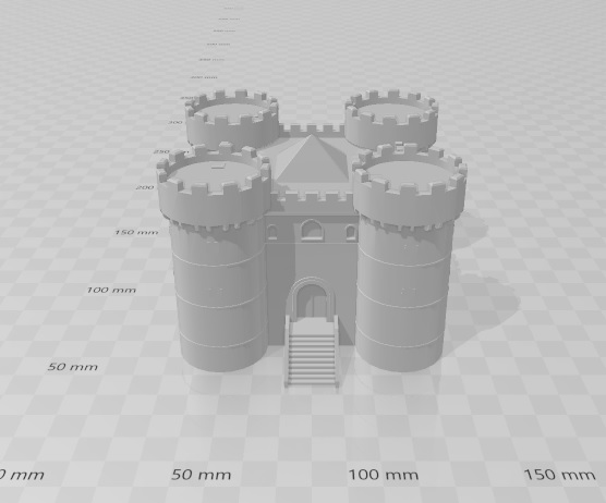 🏰 Castle.・Free STL File for ・Cults